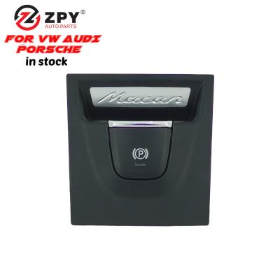 China ZPY Electronic Parking Brake Switch Black Handbrake Switch 95B927225A For Porsche Macan 2014-2020 for sale