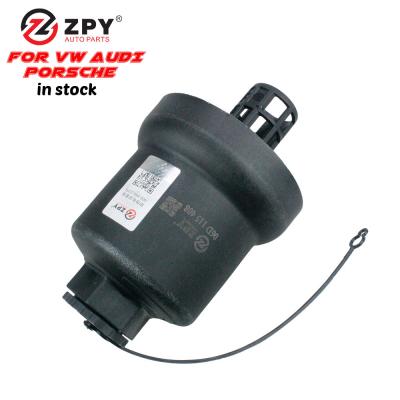 China ZPY Auto Engine Parts For Audi VW Porsche Oil Filter Cover 06D115408 for sale