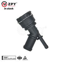 China New Engine Coolant Hose Connector Black Fit For Volkswagen Golf 1J0122291B for sale