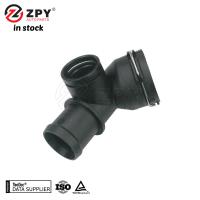 China WATER COOLANT PIPE For 05-09 VW GOLF R32 MK5 AUDI 3.2 1K0122291AD BLACK for sale