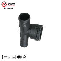 China WATER COOLANT PIPE For 05-09 VW GOLF R32 MK5 AUDI 3.2 1K0122291B BLACK for sale