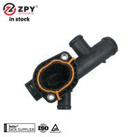 China Coolant Flange Thermostat Housing For VW Transporter T5 CAA 03L 121 131K for sale