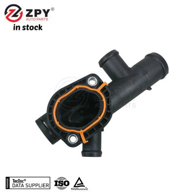 China Coolant Flange Thermostat Housing For VW Transporter T5 CAA 03L 121 131K for sale