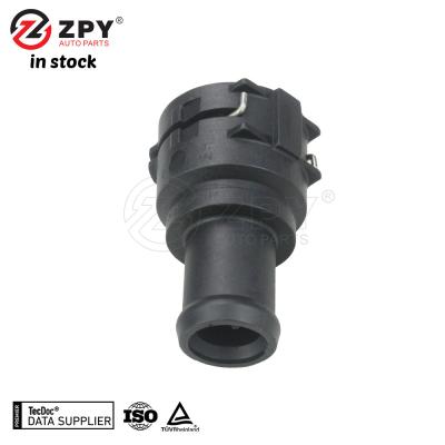 China ZPY Cooling Hose Flange For VW Volkswagen Golf Scirocco Audi A3 3B0 122 291B black for sale