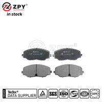 China ZPY Ceramic Brake Pads for VW Audi Porsche 3QF698151 OEM for sale