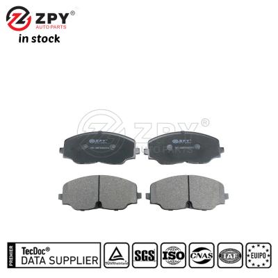 China ZPY Ceramic Brake Pads for VW Audi Porsche 3QF698151 OEM for sale