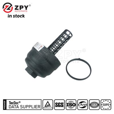 China ZPY 06E115433 Engine Oil Filter Cover for Audi VW Porsche Panamera for sale