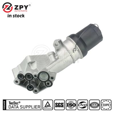 China ZPY Oil Filter Adapter Housing for VW Audi 2.5L Engine 07K115397D for sale