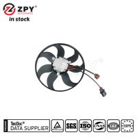 China ZPY 1K0959455FJ Radiator Cooling Fan For Audi A3 TT 2007-2015 Vw Jetta Passat for sale