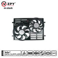 China ZPY 7N0121207A dual electric fan with shroud for Volkswagen Atlas for sale