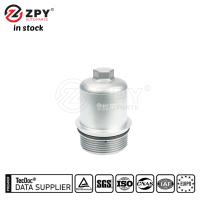 China ZPY 02E305045L Oil Filter Housing Cover Full Aluminum For Audi A4 B8 B9 S4 A5 F5 for sale