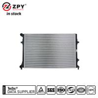 China ZPY 1K0121251K Radiator Reinforced High Density For VW Golf MK6 GTI Audi A3 8P S3 for sale
