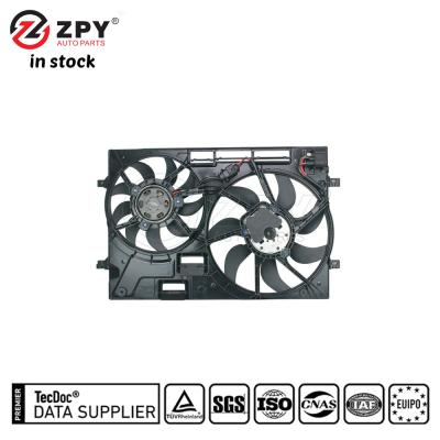 China ZPY 3Q0121207 Dual Electric Fan With Wind Collector For Audi Q3 8U Seat Ateca for sale