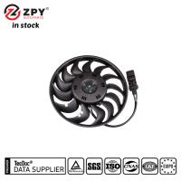 China 4E0959455H Optimized Right Brushless Electric Fan For Volkswagen CC 358 Audi S5 B8 for sale