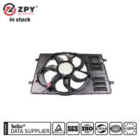 China 5Q0959455A Electric Fan With Wind Collector Low Type For Skoda Octavia 5E Volkswagen Passat B8 for sale