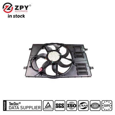 China 5Q0959455A Electric Fan With Wind Collector Low Type For Skoda Octavia 5E Volkswagen Passat B8 for sale