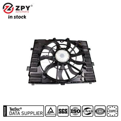 China 7P0121203H Improved Electric Fan With Wind Collector For Audi Q7 4M Porsche Cayenne 9YA for sale