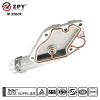 China ZPY Thermostat Cover OE NO. 06E121168 for Audi C6 Germany Cars Engine Coolant Thermostat Cover for sale