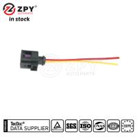 China Genuine Fuel Injector Connector Plug OE NO. 4D0971992 Pre-Wired Pigtail for VW Audi Q5 Electrical Connector for sale