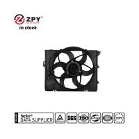China ZPY Enhanced Performance Cooling Fan Assembly for BMW X6 3.0L 2008-2014 with OEM Standard Dimensions and Improved Version for sale