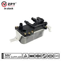 China ZPY Heat-Resistant Leak-Proof Oil Cooler Heat Exchanger for BMW 730I N52N F02 730Li OEM Standard for sale