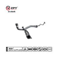 China ZPY OEM Standard Upper Radiator Hose for BMW X5 4.8L 4.4L 2004-2006 Engine Coolant Hose for sale