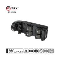 China ZPY Power Window Switch with Power Fold for Left Driver Side in 2007-2013 BMW X5 X6 X5M X6M for sale