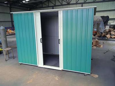 China Affordability And Durability Outdoor Storage Iron Shed Tool Shed For Garden Utility Steel Made for sale