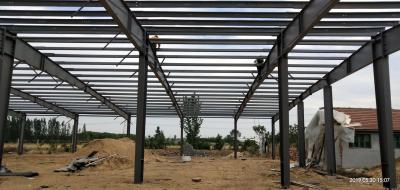 China Prefabricated Light Structural Steel Structure Construction With Low Cost for sale