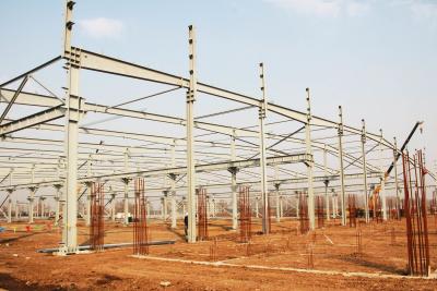 China Galvanized Light Construction Steel Structure Prefabricated With Fast Construction for sale