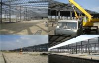 China Prefabricated Galvanized Light Construction Steel Structure with Convenient Transportation for sale