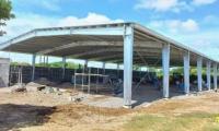 China Prefabricated Portal Framed H Section Column Steel Structure with Earthquake Resistance for sale