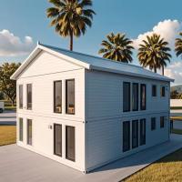 China Low-cost And High-quality Prefabricated Steel Structure Villas, Hotels, And Apartments for sale
