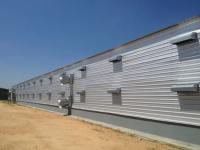 China Prefabricated Steel Structure Thermostatic Hot DIP Galvanized Steel Poultry Chicken House for sale