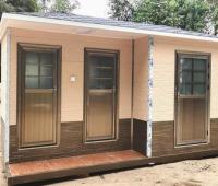 China Customized Steel Structure Container House for Office /Mining camp /Workers' accommodation /Canteen /Public toilet or shower /ClinicCharacteristic homestay/Disaster relief settlement/Medical point  for sale