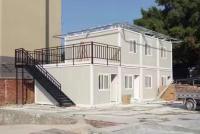 China Prefabricated Flat Pack Container Steel Structure Modular Container Q235 Q355 for sale