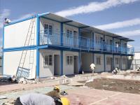 China Prefabricated Flat Pack Container Steel Structure Modular Container Q235 Q355 for sale