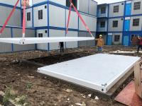 China Prefabricated Flat Pack Container Steel Structure Modular Container Q235 Q355 for sale