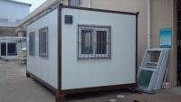 China Portable Prefabricated Steel Structure Security Container Modern Metal Guard for sale