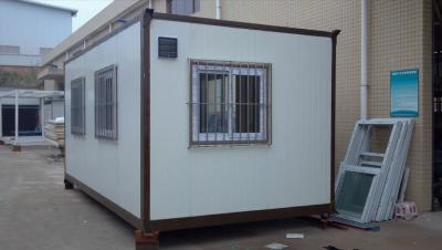 China Portable Prefabricated Steel Structure Security Container Modern Metal Guard for sale