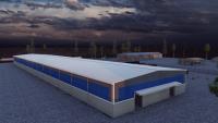 China Metal Hot Rolled Steel Structure Building For Glass Production Workshop for sale