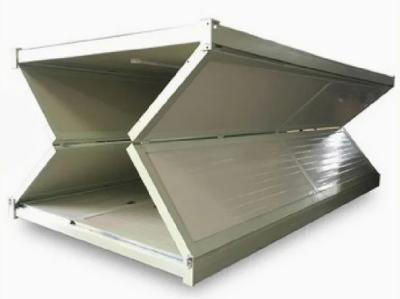China Single Double Door Prefabricated Structural Steel Folding Container House for sale