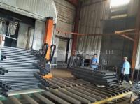 China Powder Spraying Prefabricated Wrought Iron Gate Rails Fence Load-bearing Capacity for sale