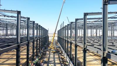 China Prefabricated Industrial Steel Structure Metal Buildings for sale