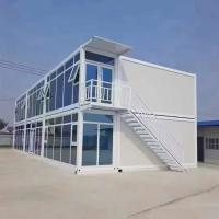 China Prefabricated Container Building Shop Showroom Office Container Weather Resistance for sale