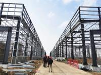 China Pre-Engineered Steel Structural Frame Mechanical Parking Garage Carport for sale