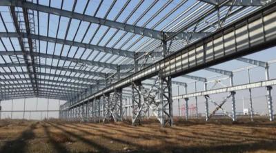 China Clear Span Steel Pre Engineered Metal Building Column Framed Prefab Industry Prefab House for sale