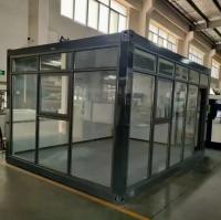 China Prefabricated Container Building Shop Showroom Office Container Weather Resistance for sale