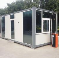 China Prefabricated Container Building Shop Showroom Office Container Weather Resistance for sale