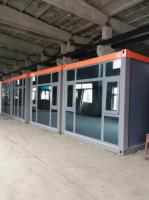 China Prefabricated Container Building Shop Showroom Office Container Weather Resistance for sale